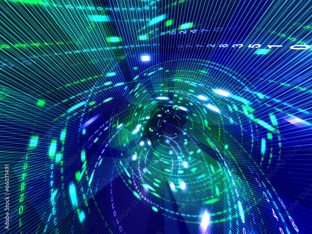 Abstract digital background Stock Illustration | Adobe Stock