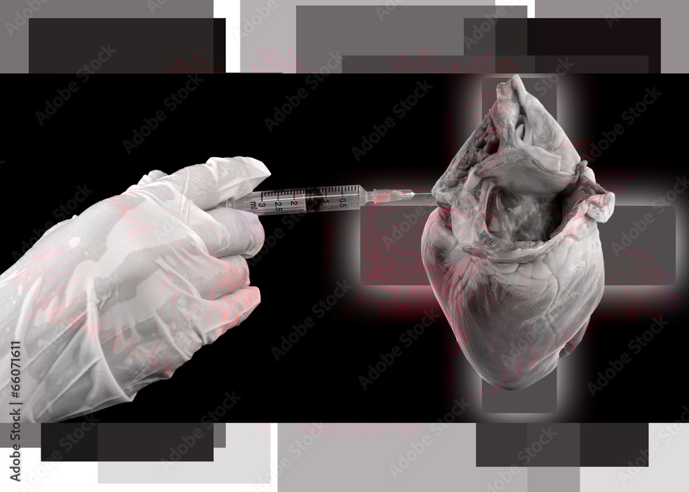 heart inject Stock Photo | Adobe Stock