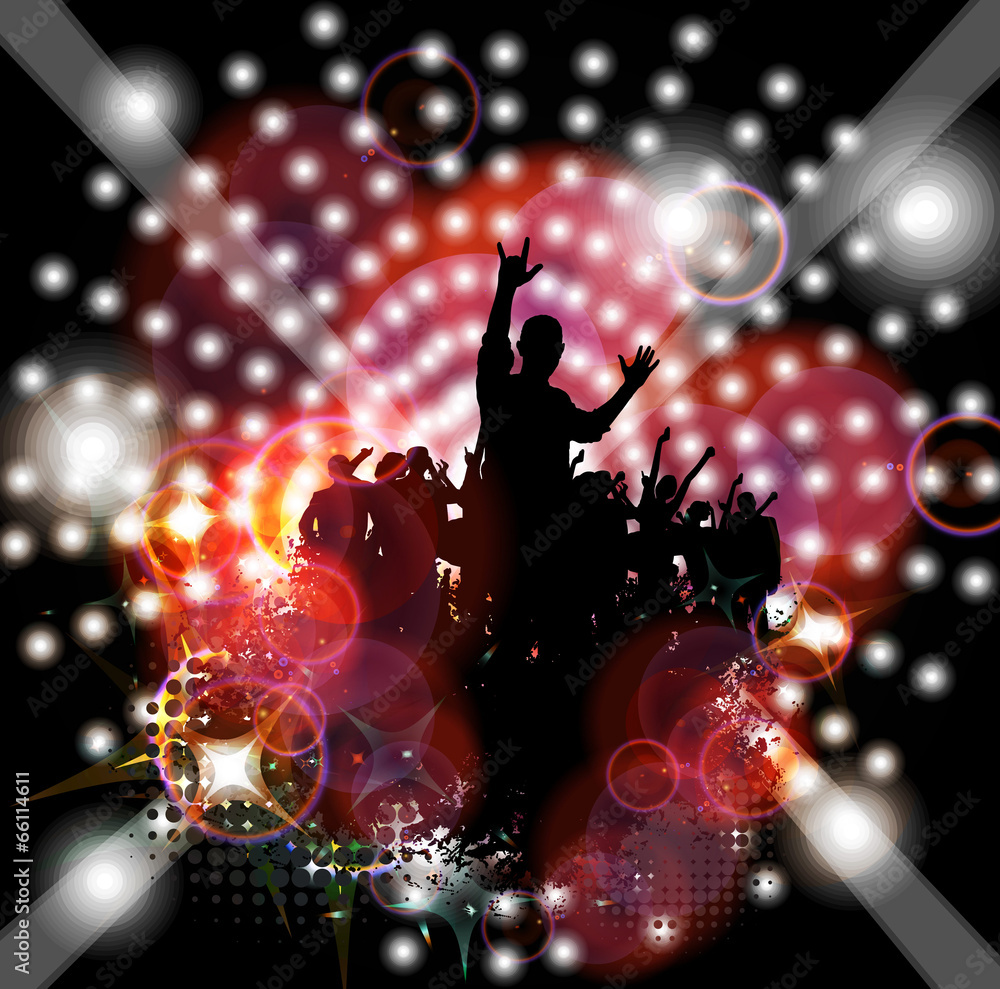 Music event background for poster Stock Vector | Adobe Stock