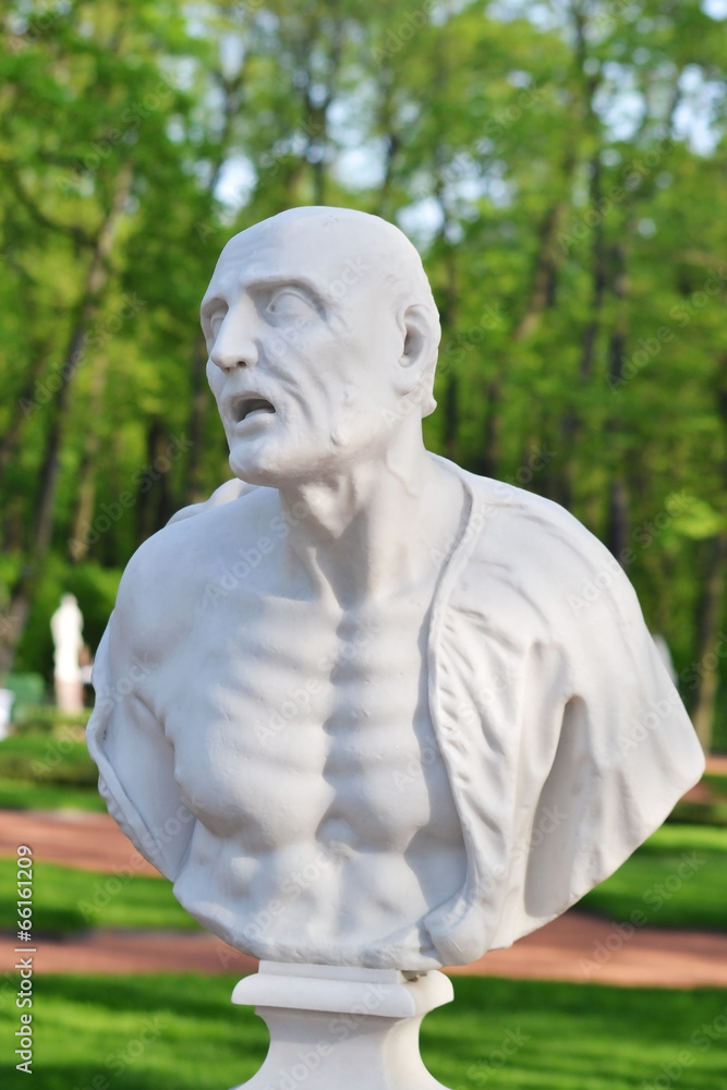 Photo & Art Print Statue of ancient Roman philosopher Seneca, konstan