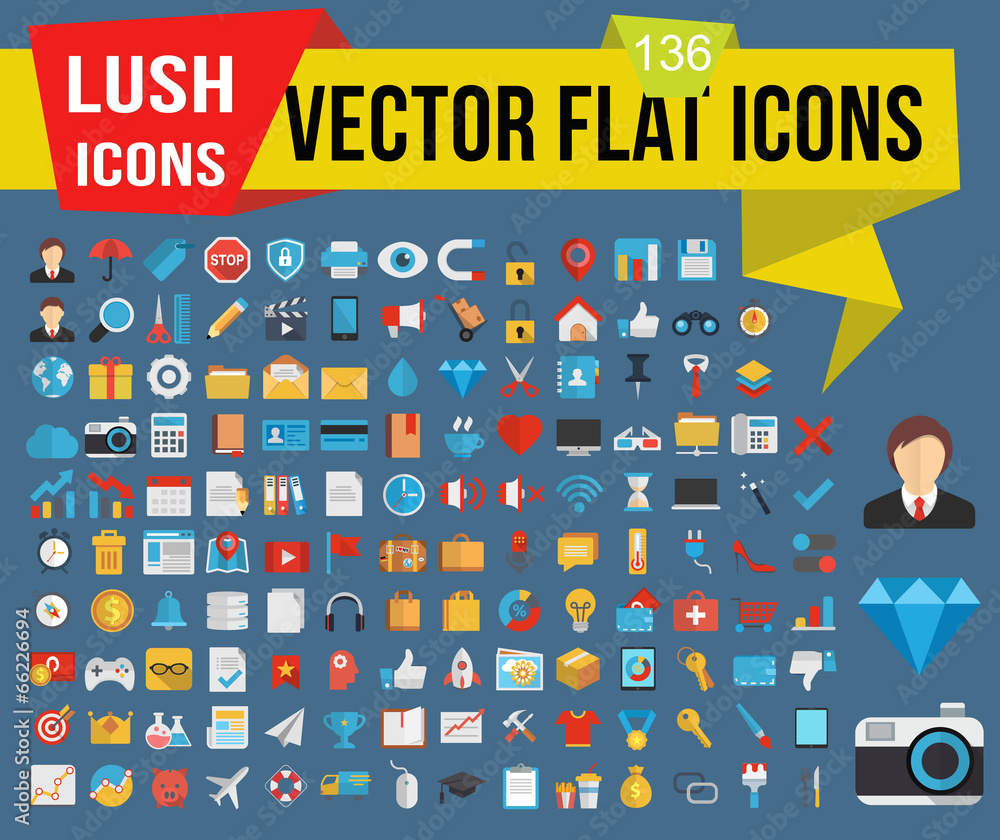 Adobe Flat Icons