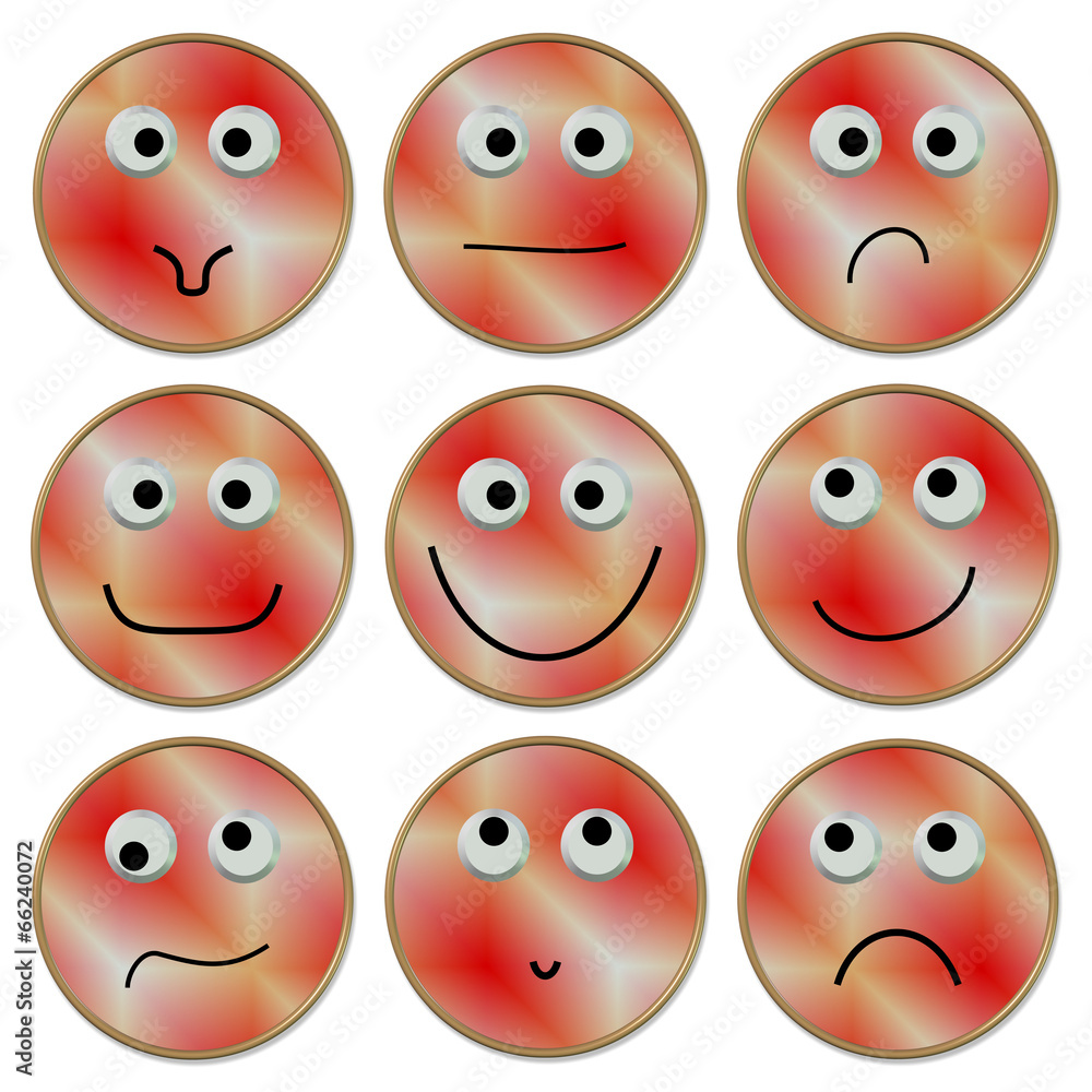Smileys Stock Illustration | Adobe Stock