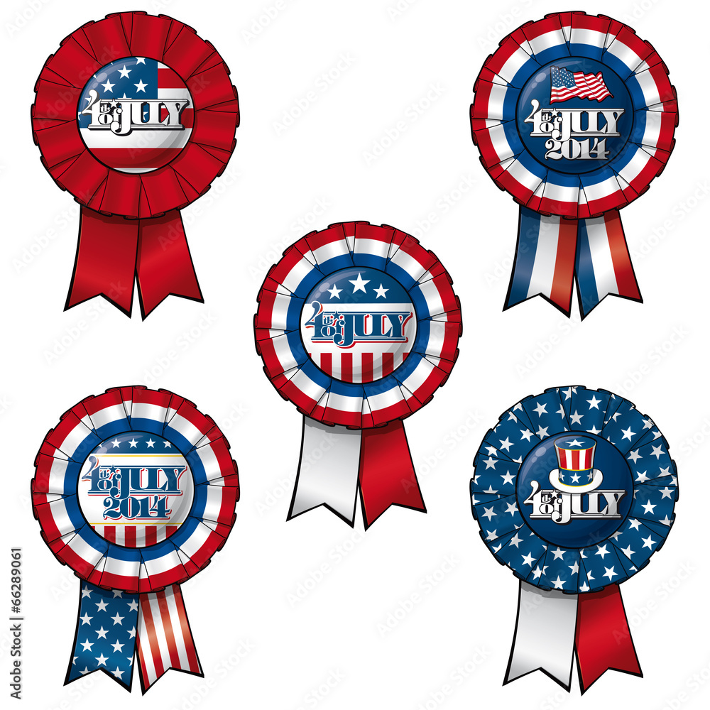 Ribbon USA Stock Vector | Adobe Stock