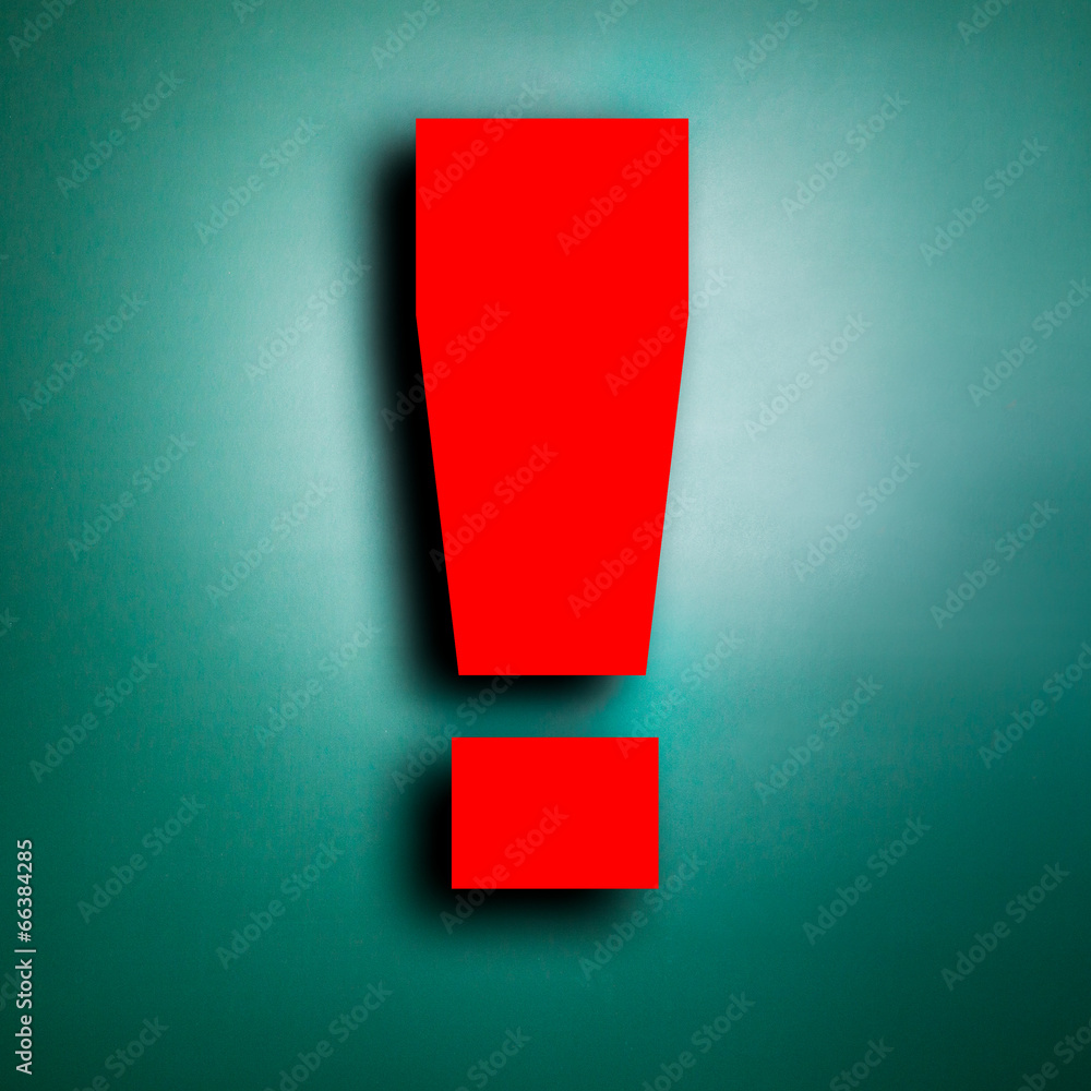 Ausrufezeichen Symbol Stock Illustration | Adobe Stock