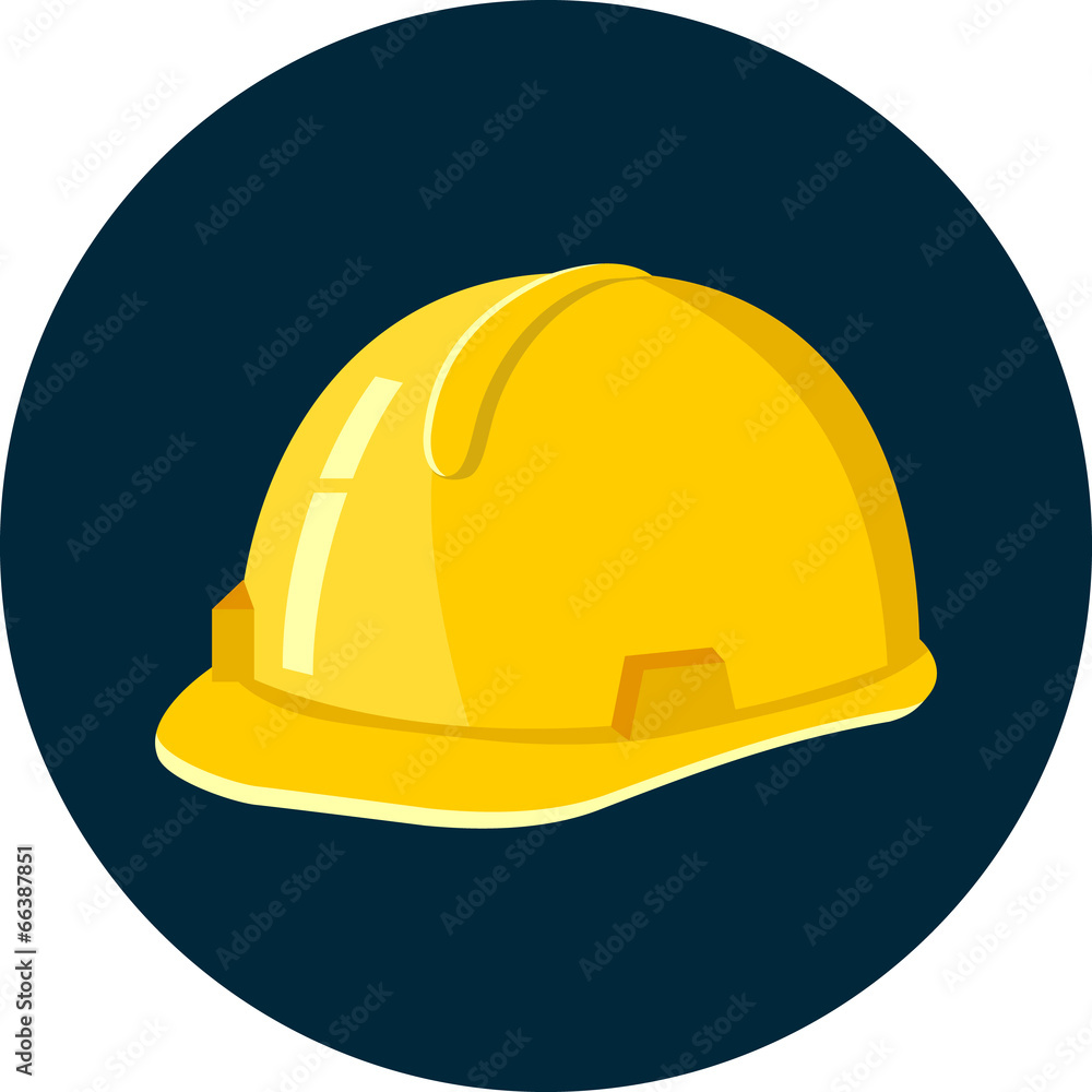 Construction Helmet Stock Vector | Adobe Stock