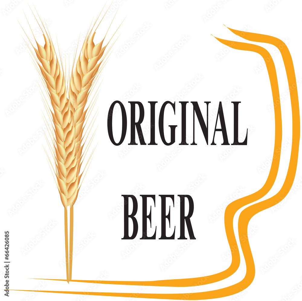 logo birra chiara Stock Vector | Adobe Stock