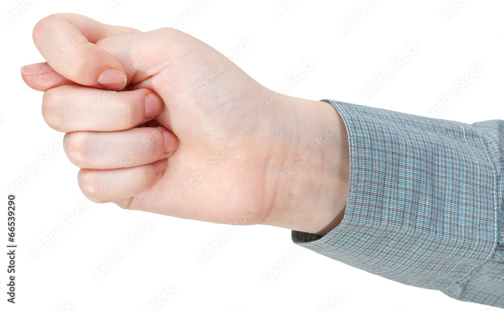 side view of fig sign - hand gesture Stock Photo | Adobe Stock