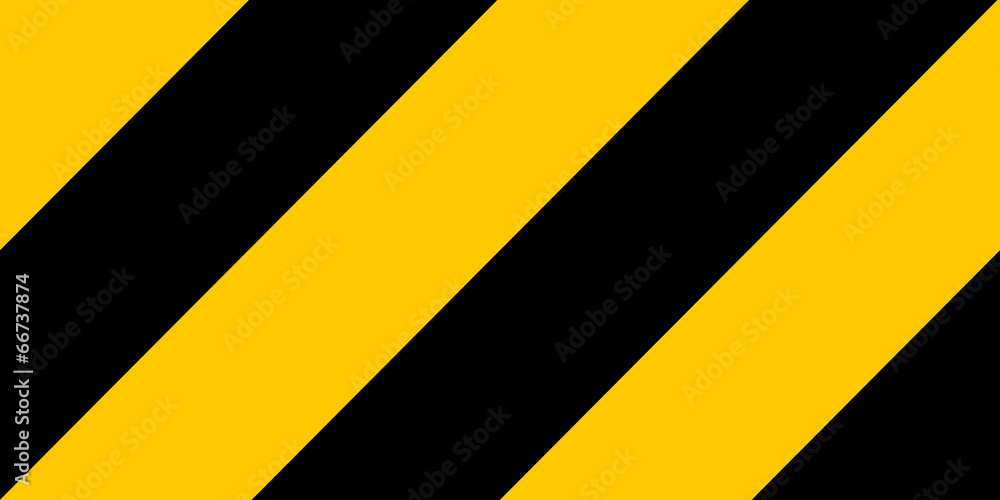 Warning black and yellow hazard stripes texture Stock Photo | Adobe Stock