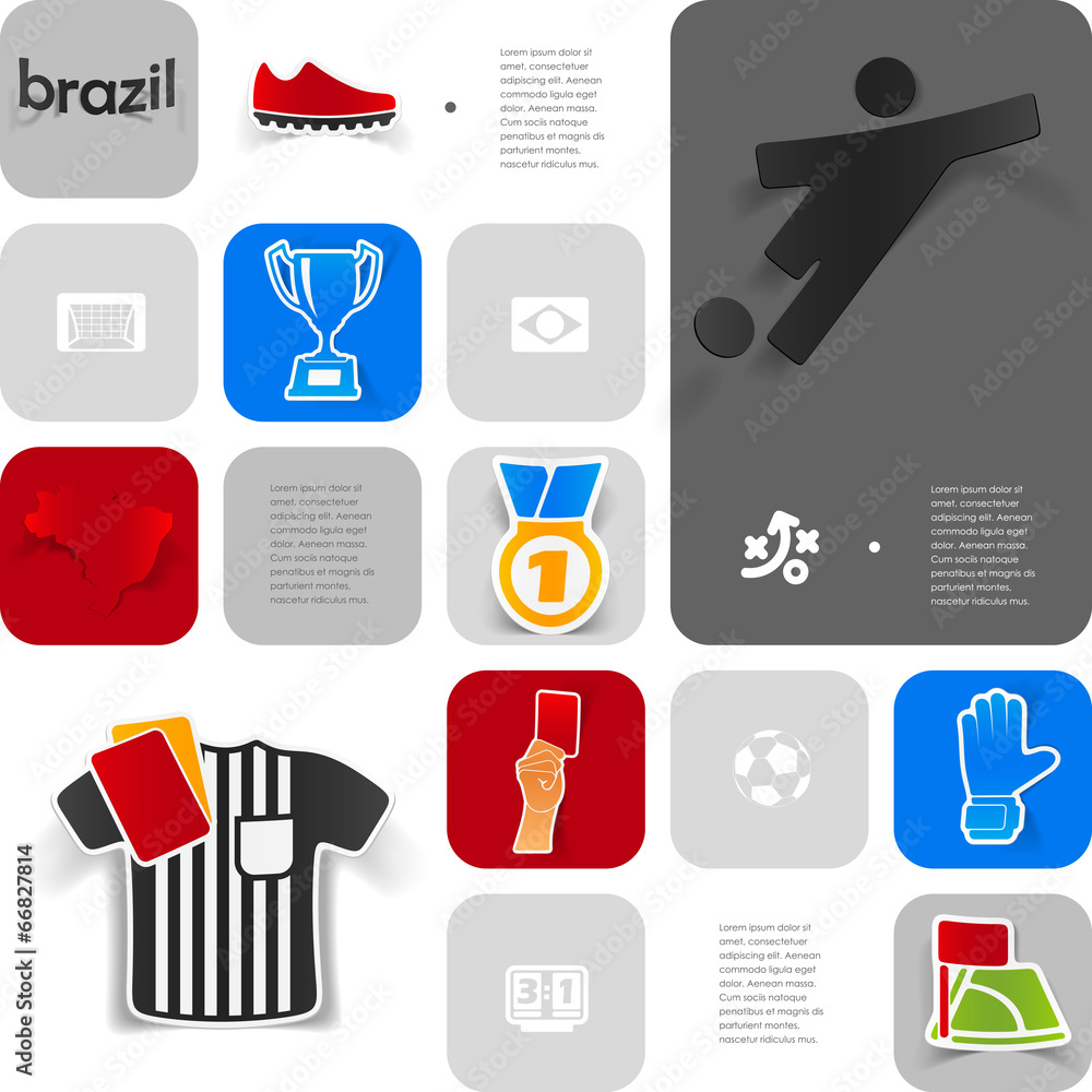 football, soccer infographic Stock Vector | Adobe Stock