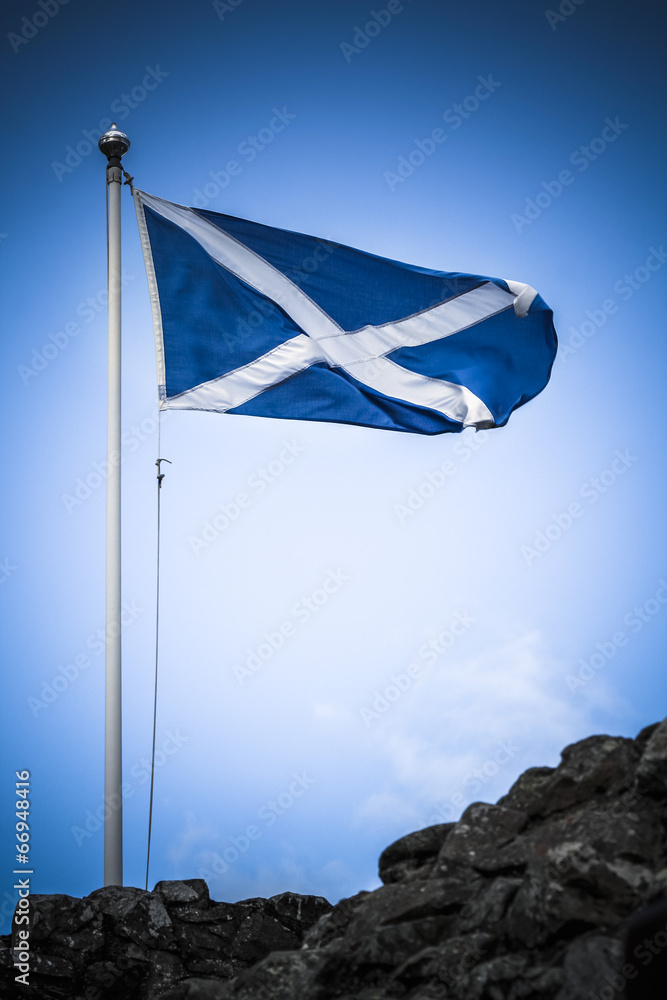 Scotland flag Stock Photo | Adobe Stock