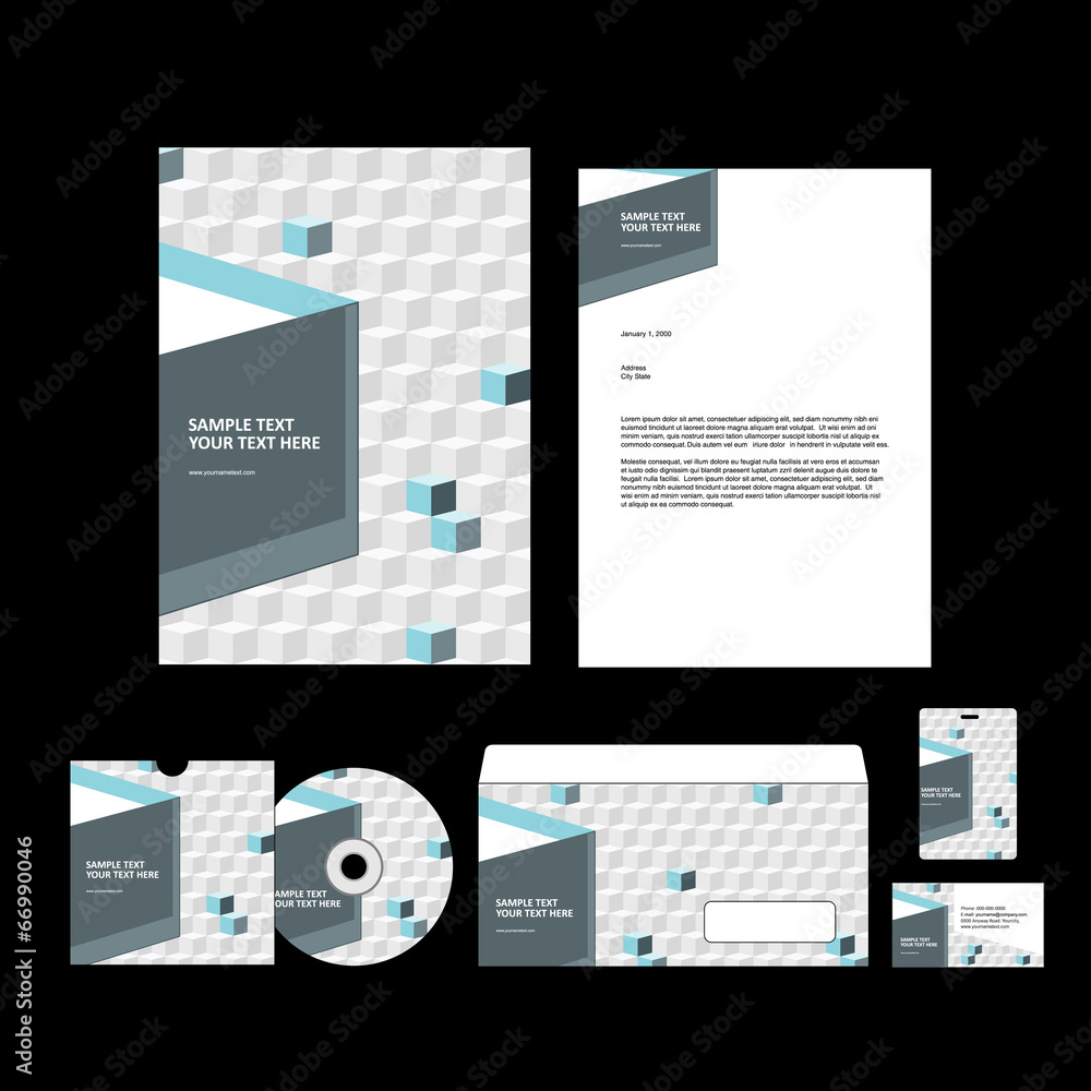 Business style templates for your project design Stock Vector | Adobe Stock