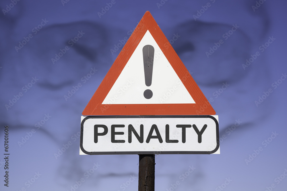 attention penalty Stock Photo | Adobe Stock
