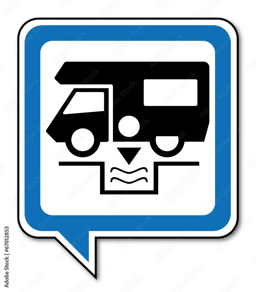 Logo camping car. Stock Vector | Adobe Stock