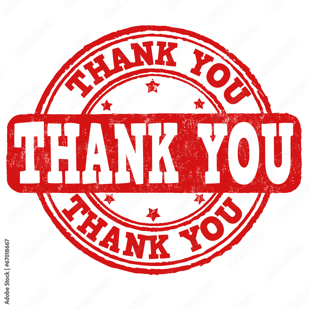 Thank you stamp Stock Vector | Adobe Stock