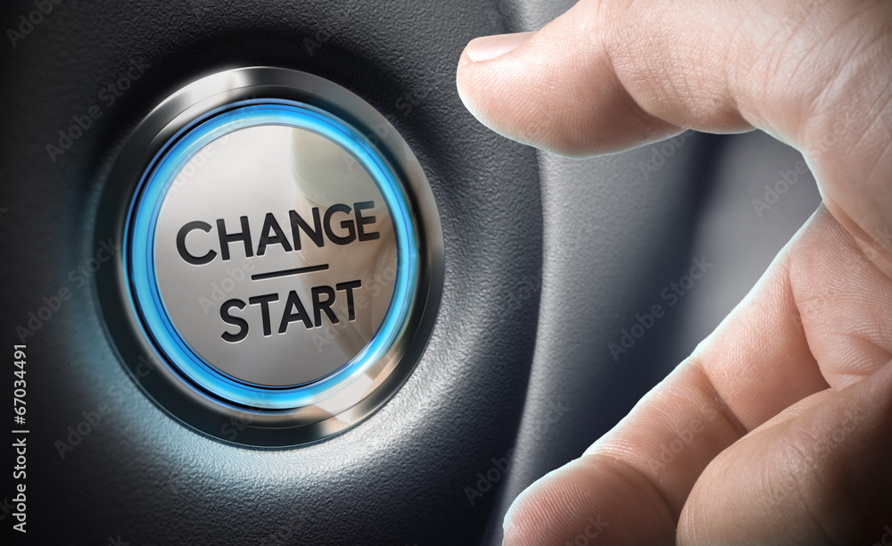 Change Decision Making Concept Stock Photo | Adobe Stock