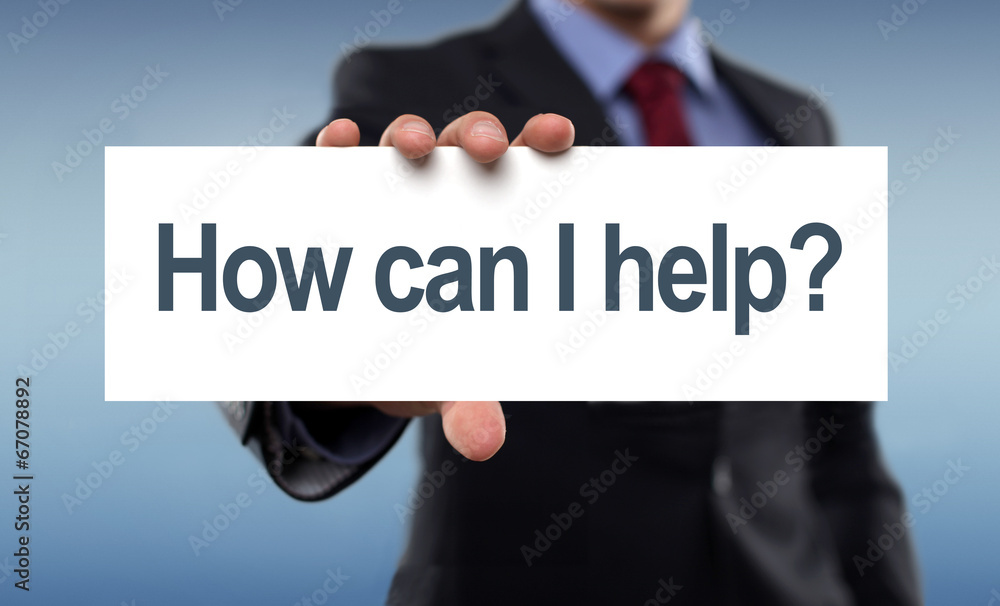 how can i help Stock Photo | Adobe Stock