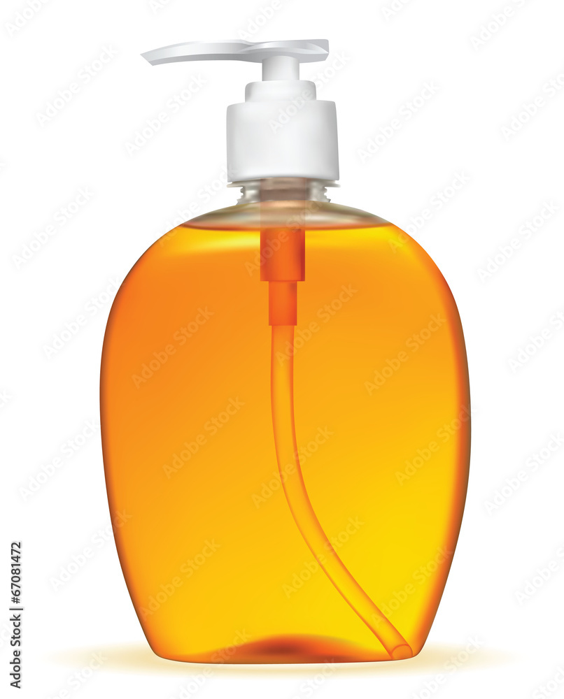 Liquid soap Stock Vector | Adobe Stock