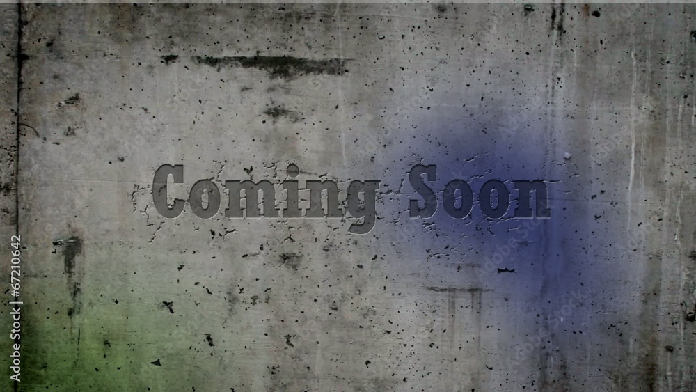 Coming Soon intro Stock Video | Adobe Stock