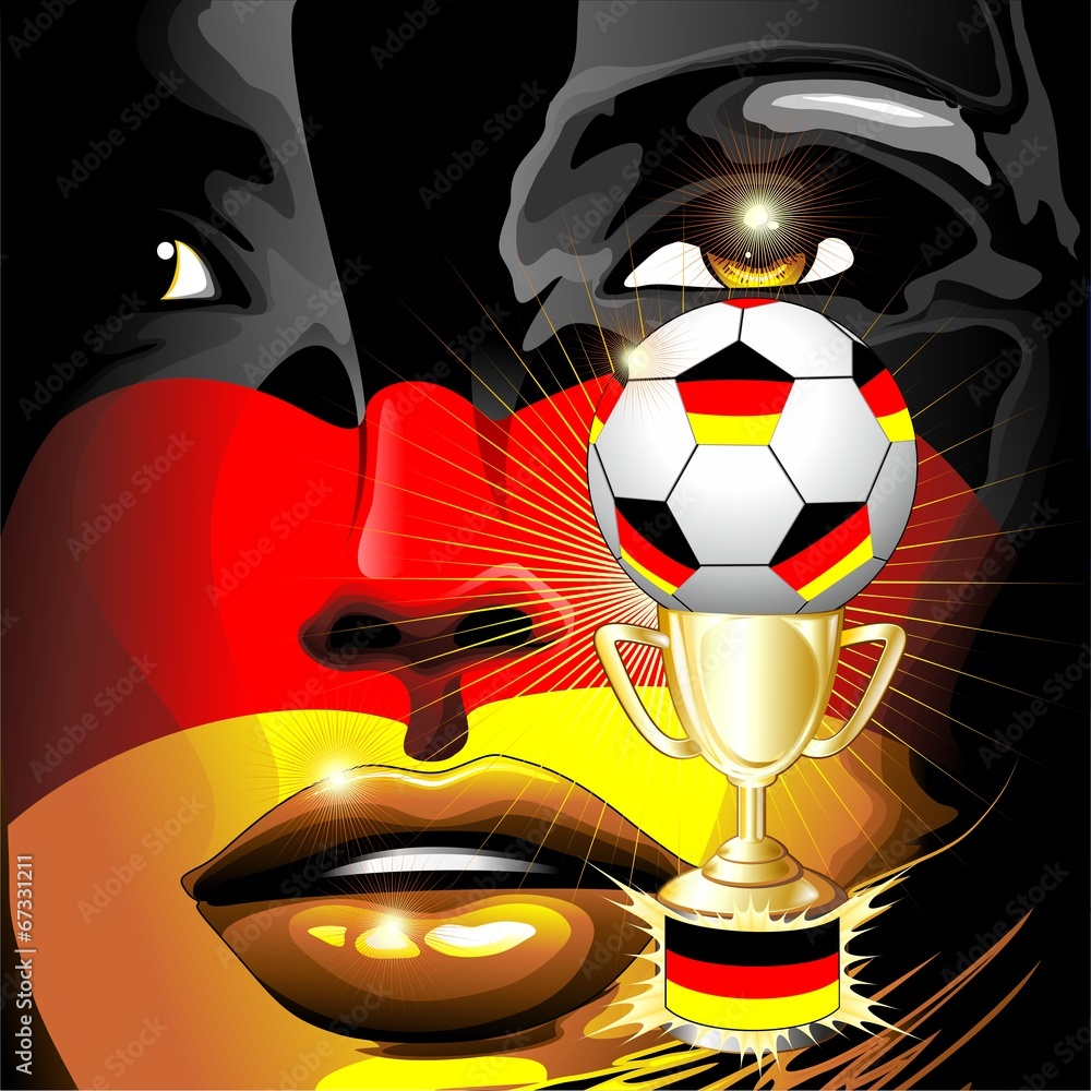 German Football Flag
