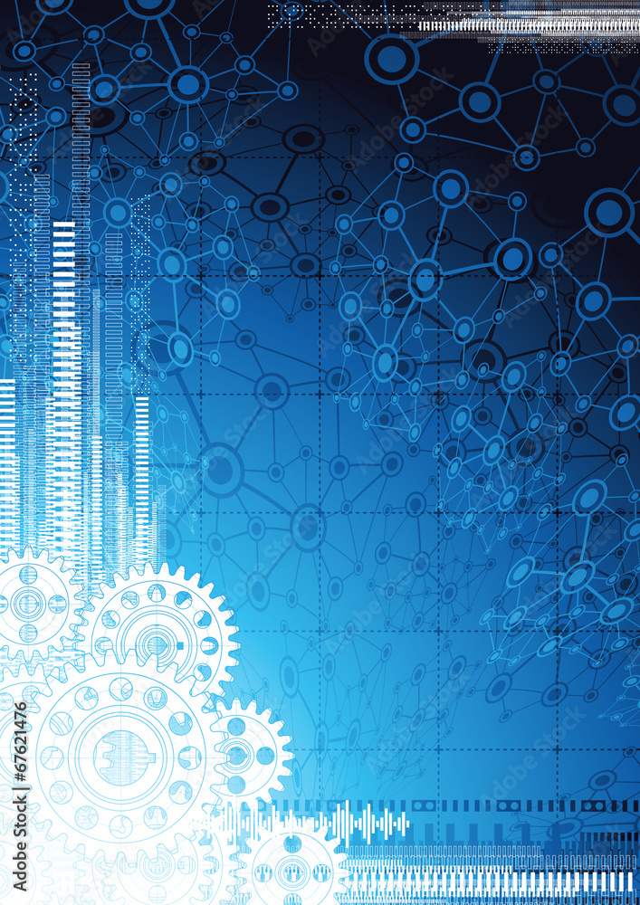 Abstract technology background Stock Vector | Adobe Stock