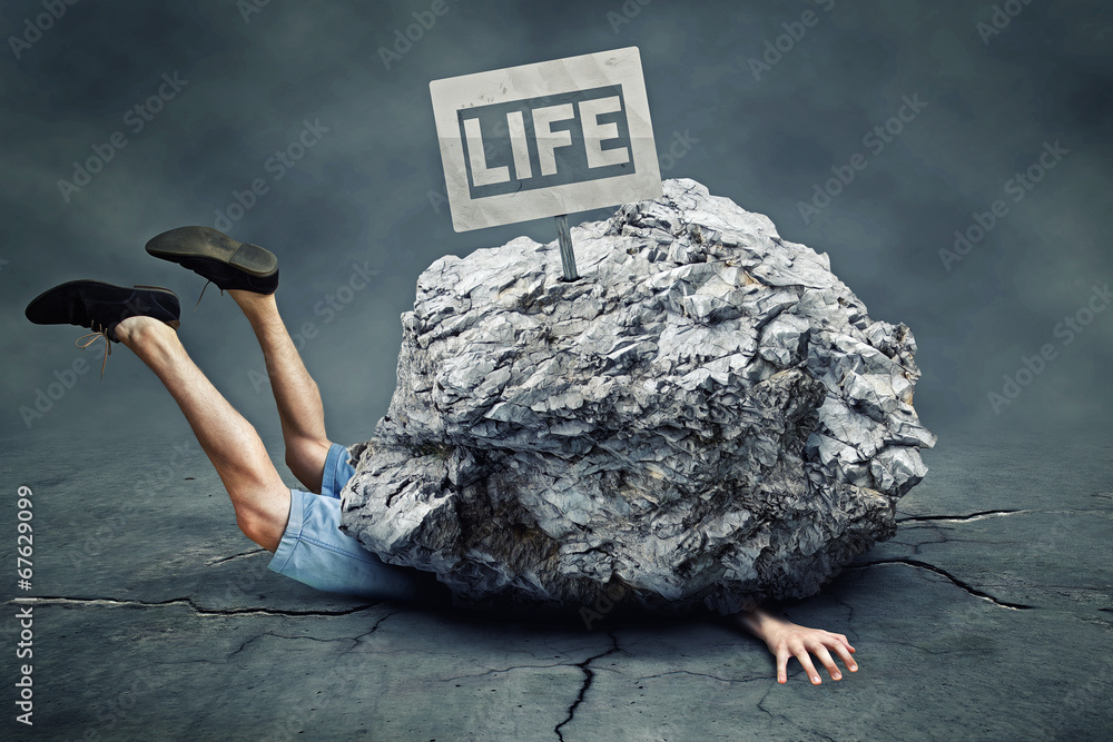 Struggles of Life foto de Stock | Adobe Stock