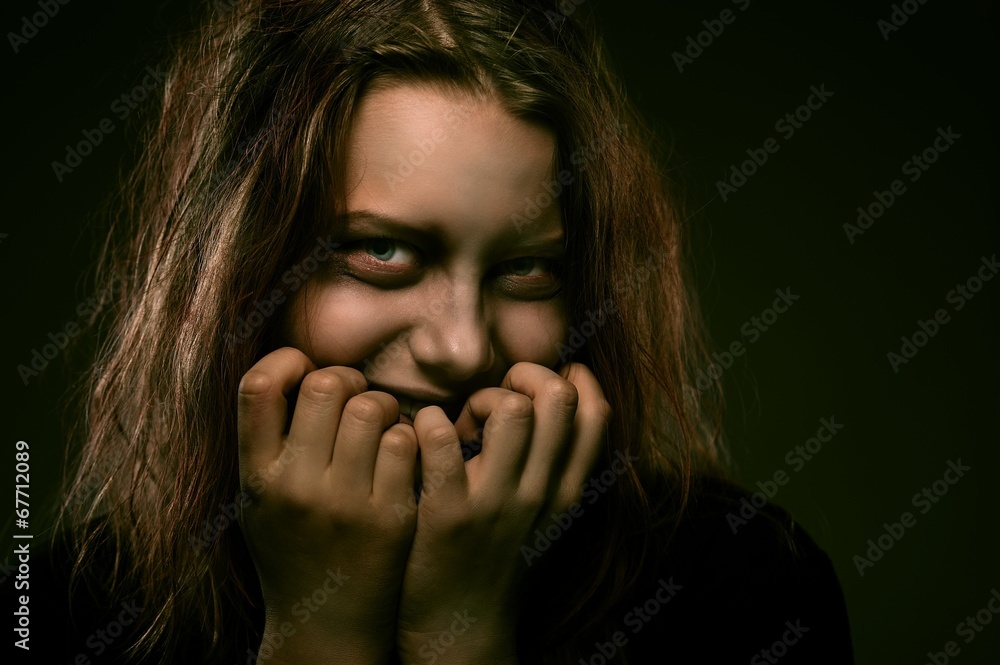 Very Pretty Demon Possessed Woman