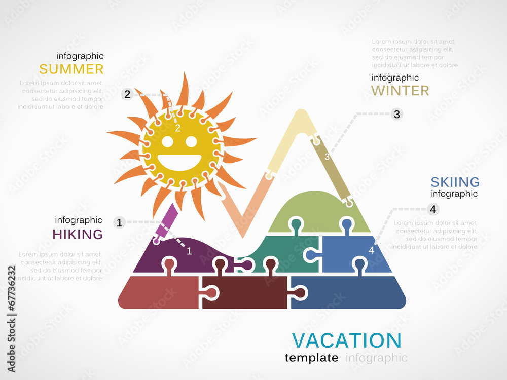 Infographic Template Landscape