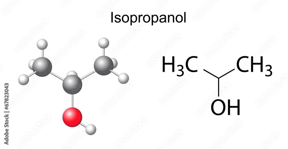 Isopropanol Structural Formula