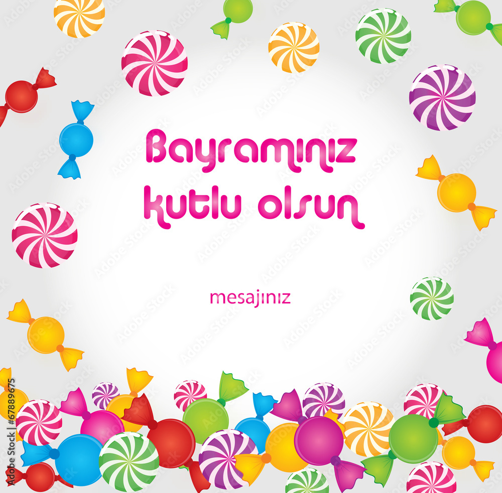 bayram kutlaması Stock Vector | Adobe Stock