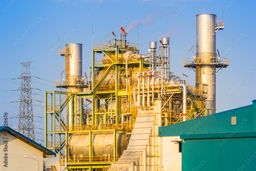 Deaerator heat exchanger or boiler feedwater for thermal power plant ...