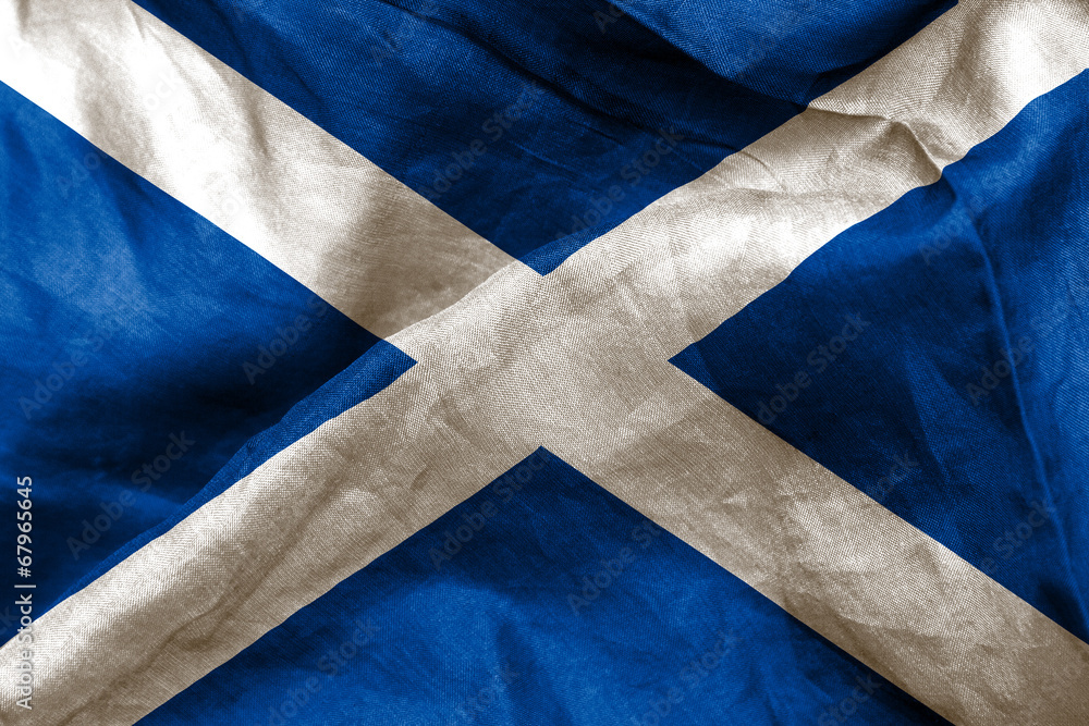 Scotland Flag Stock Photo | Adobe Stock