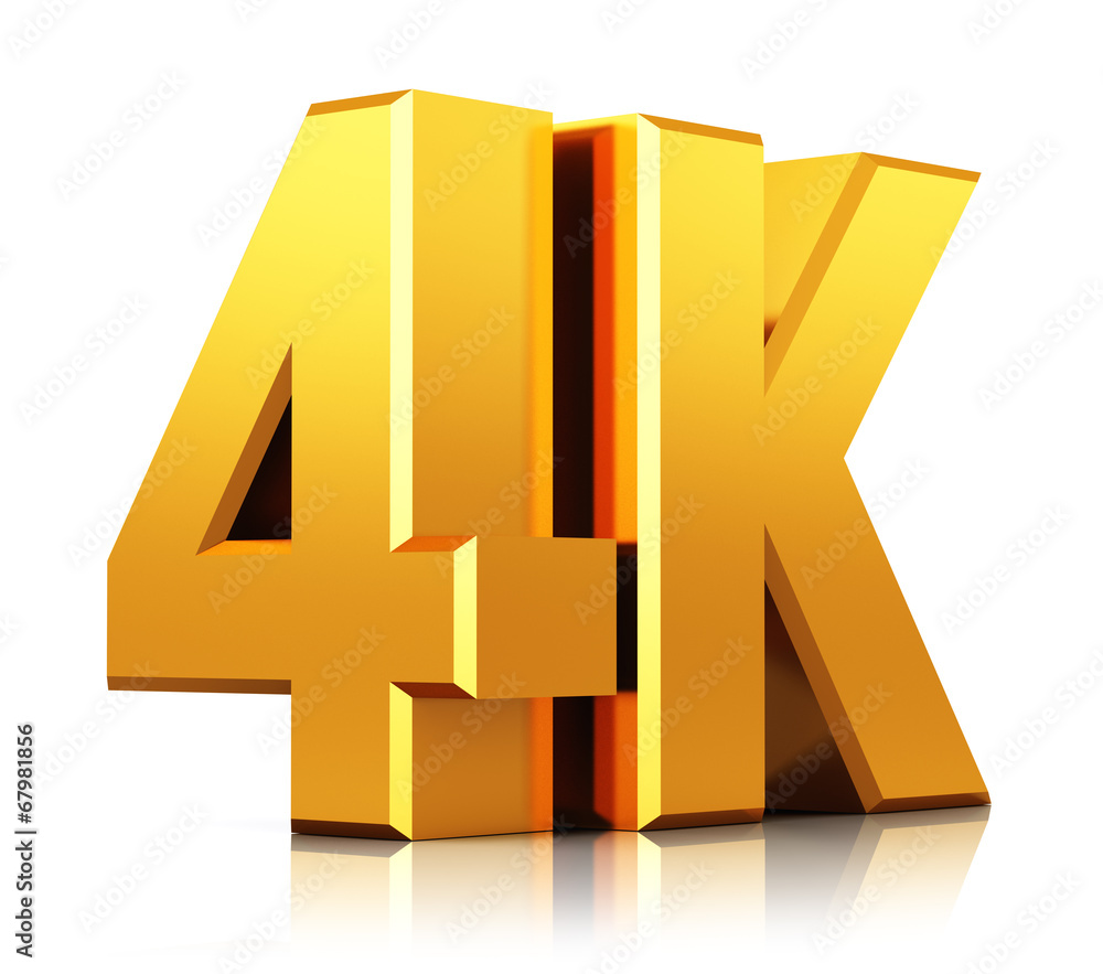 4K UltraHD TV logo Stock-Illustration | Adobe Stock