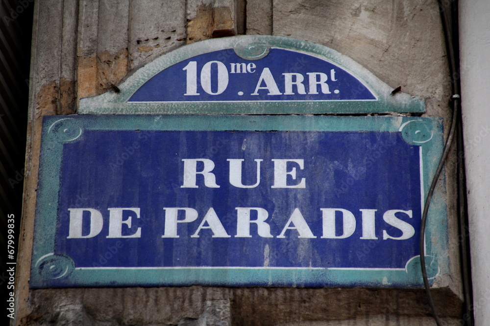 Rue de Paradis, Paris, France Photos | Adobe Stock