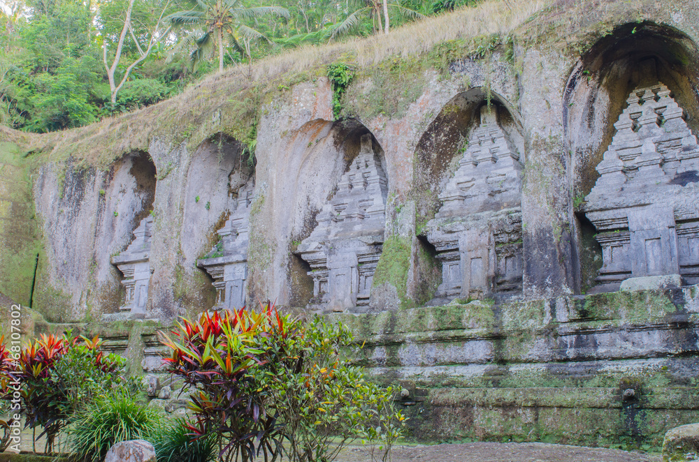 Candi at the Gunung Kawi temple in Bali Stock Photo | Adobe Stock
