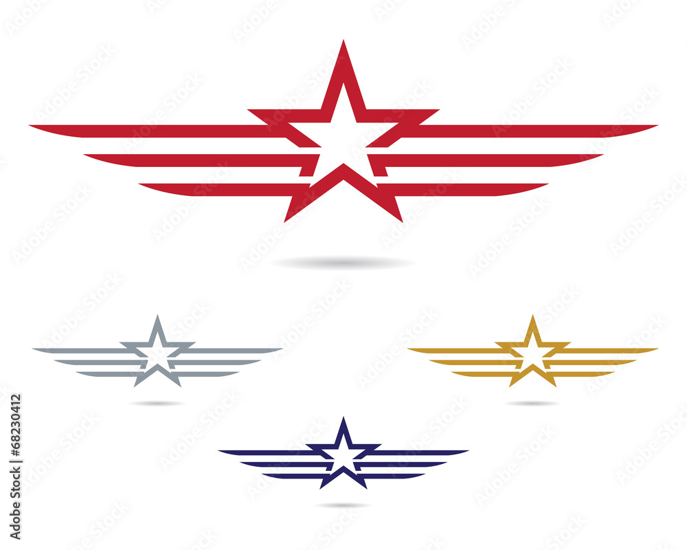 Star 4 Stock Vector | Adobe Stock