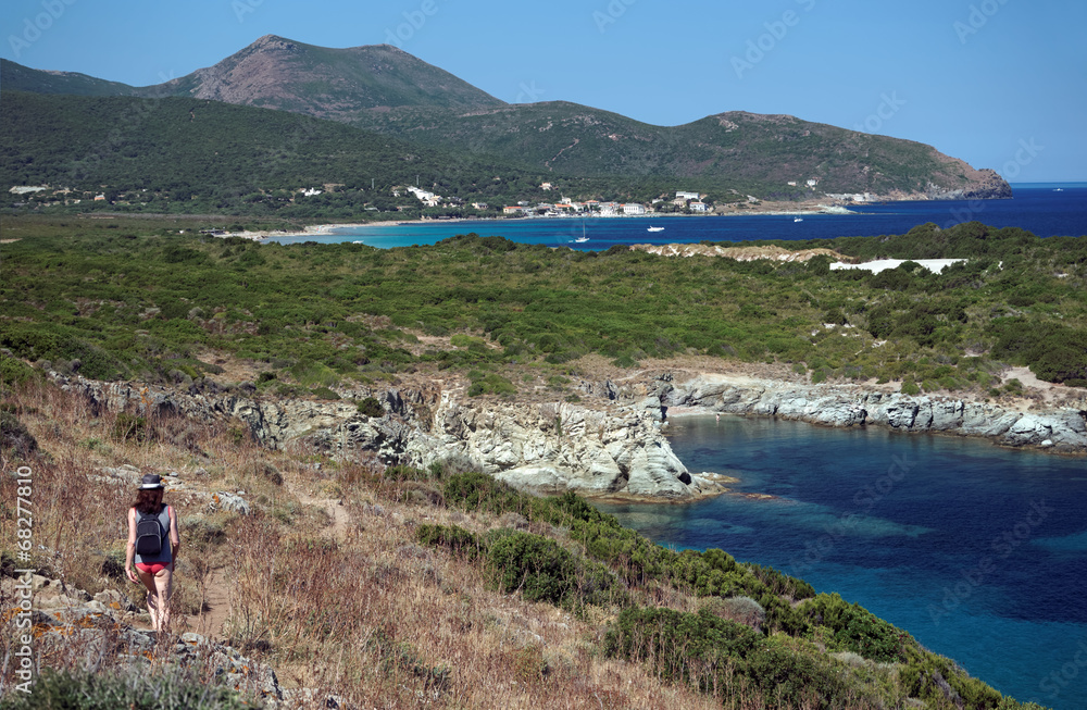 sentier douanier du Cap Corse Stock Photo | Adobe Stock
