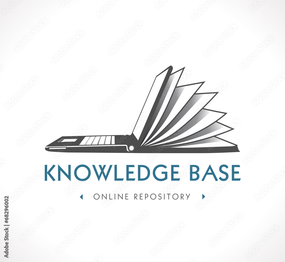 Logo - knowledge base Stock Vector | Adobe Stock