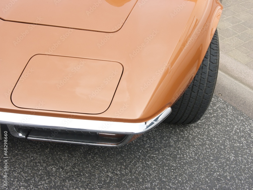 Foto de Klappscheinwerfer einer amerikanischen Sportwagen Legende der ...