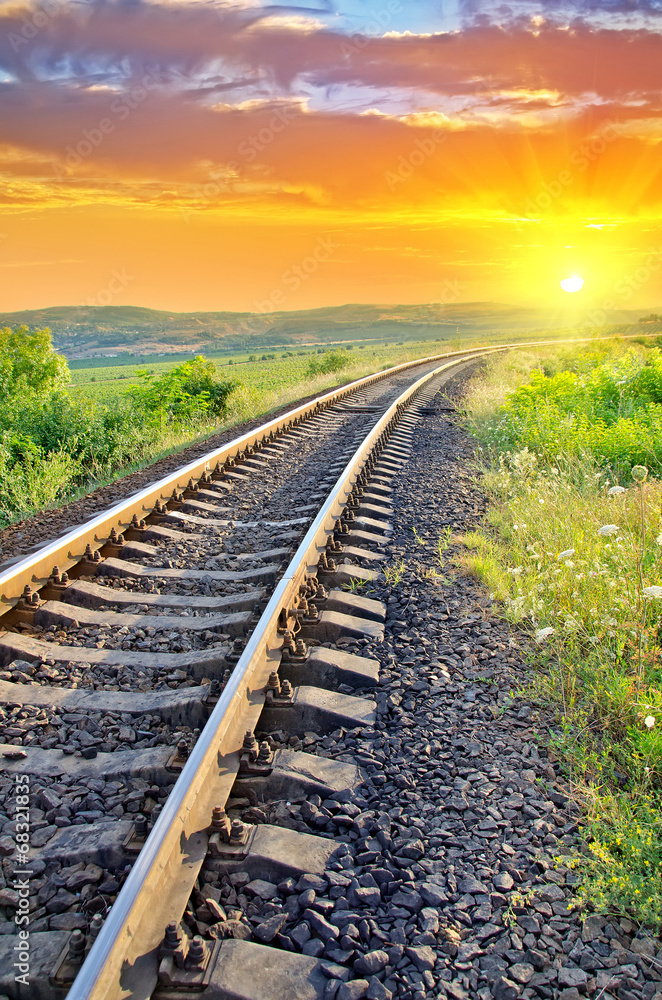 railroad Stock Photo | Adobe Stock