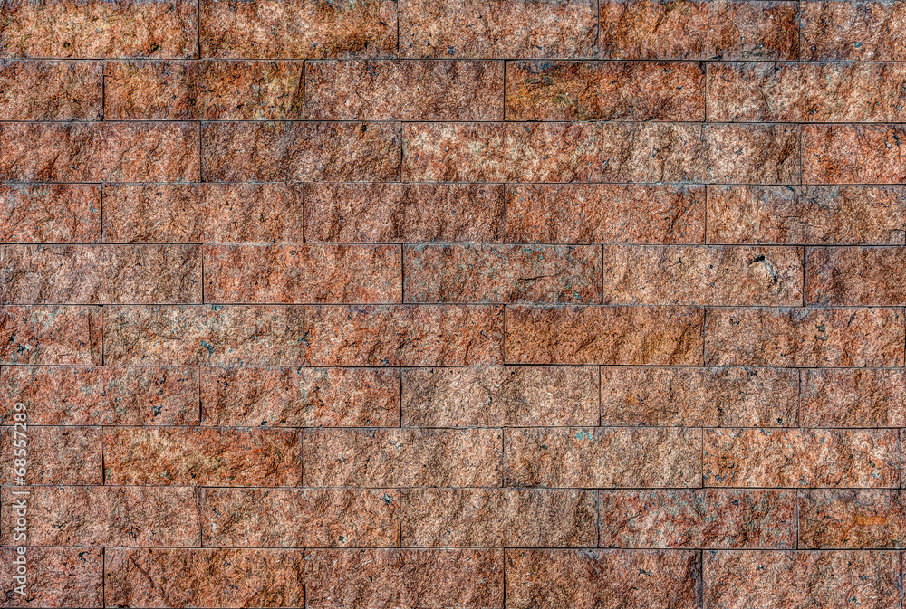 Natural granite stone tiles wall for background and texture Stock Photo ...