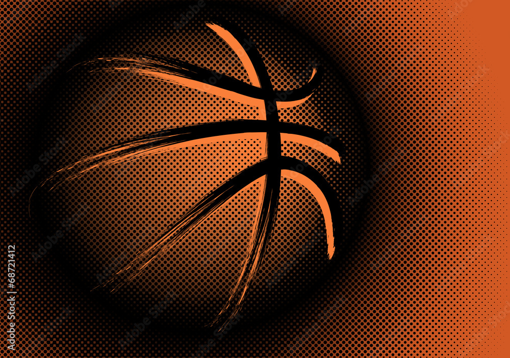 Basketball, vector Stock Vector | Adobe Stock