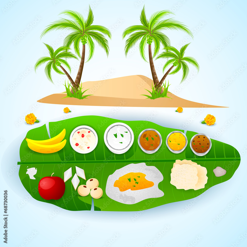 South Indian Meal For Onam Festival Stock Vector Adobe Stock south-indian-meal-for-onam-festival-stock-vector-adobe-stock