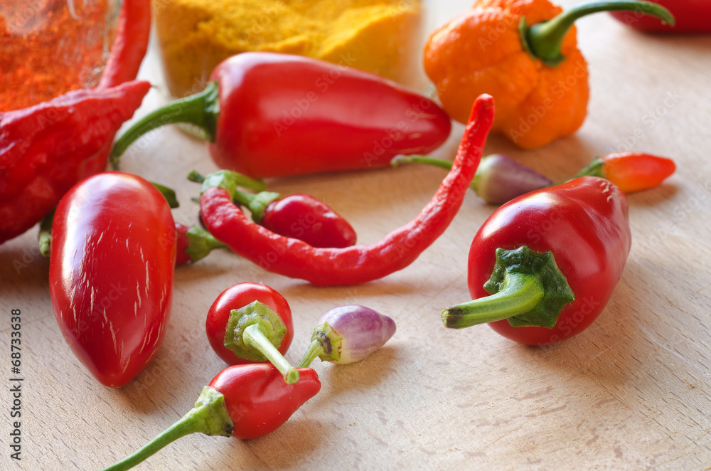 peperoncini piccanti Stock Photo | Adobe Stock