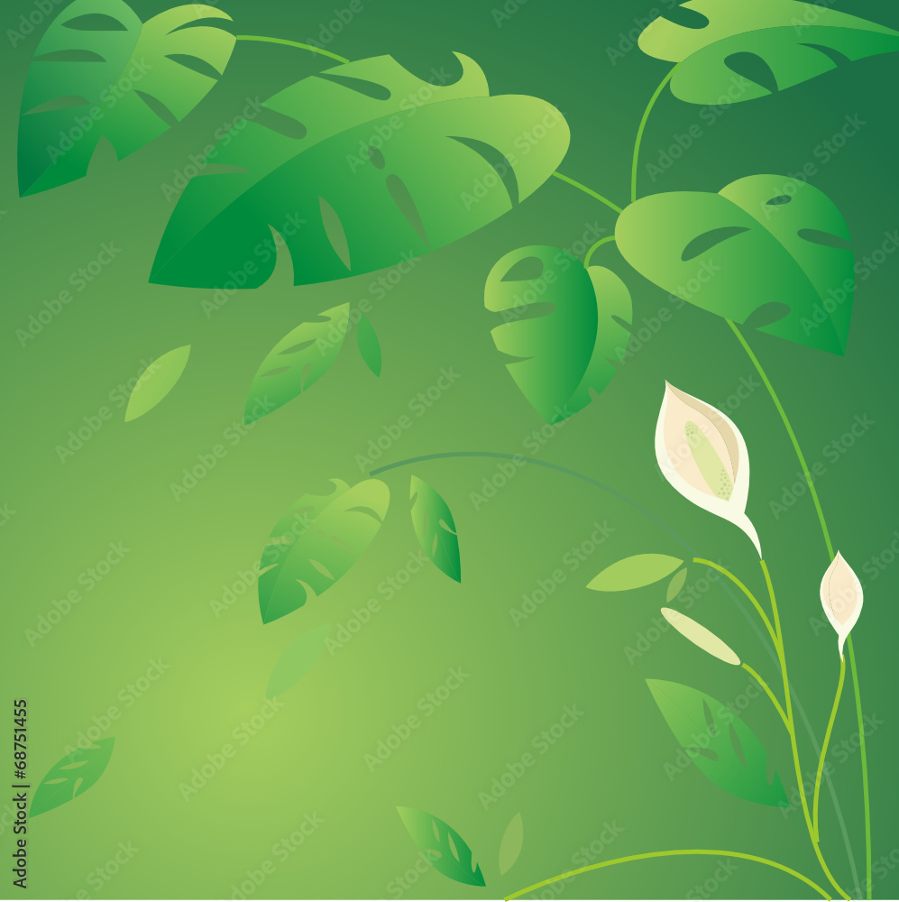 flower background Stock Vector | Adobe Stock