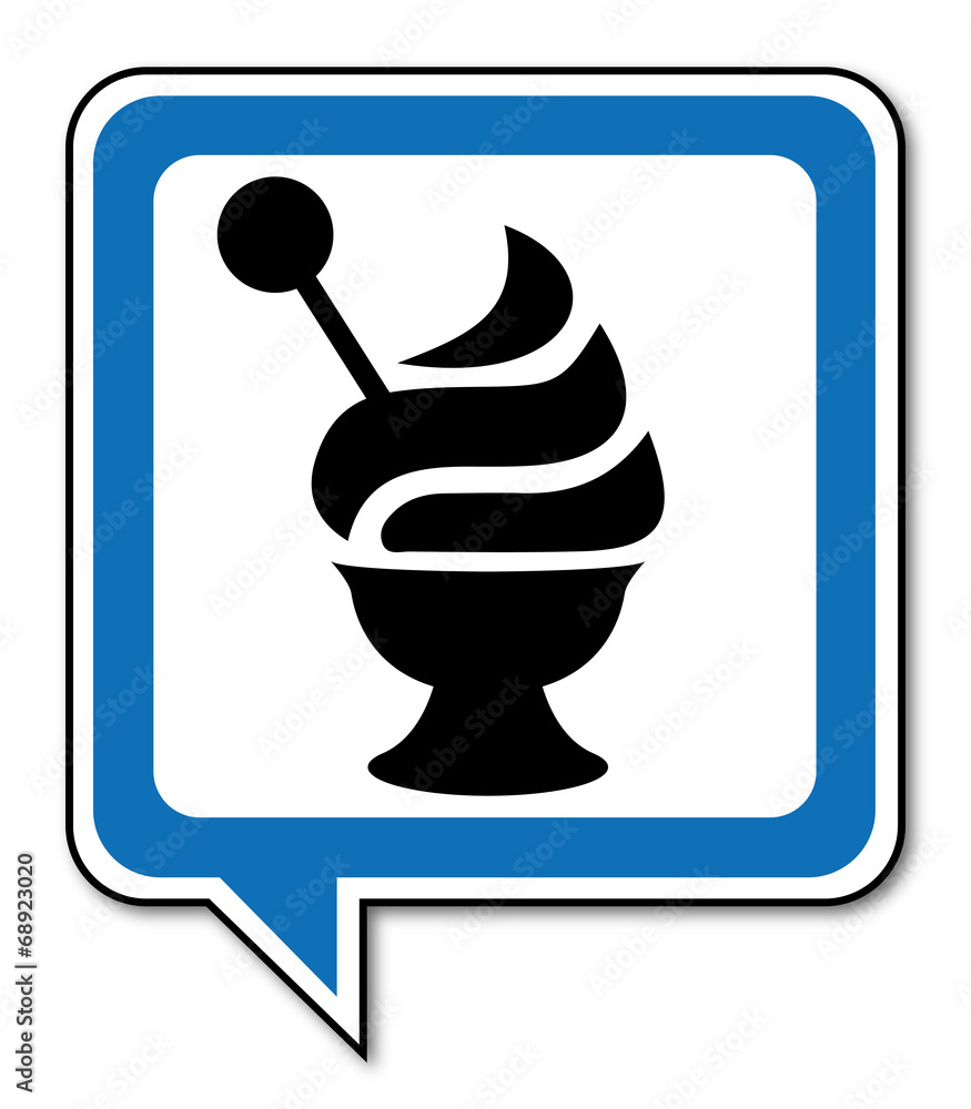 Logo glace. Stock Vector | Adobe Stock