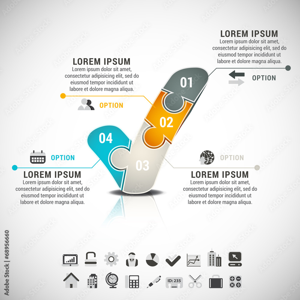 Infographic Stock Vector | Adobe Stock