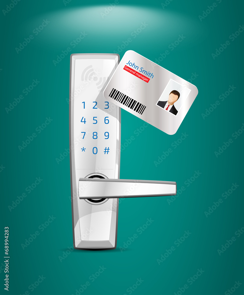 Access control and management system for hotels and hospitals Stock ...