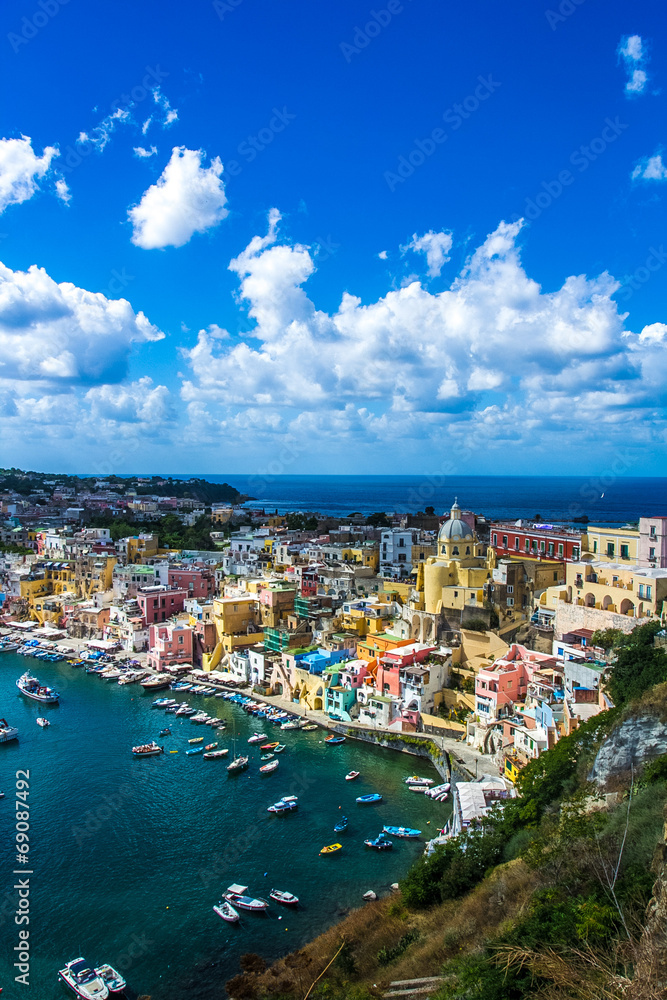 Procida beautiful island Italian Capital Of Culture 2022 Stock Photo ...