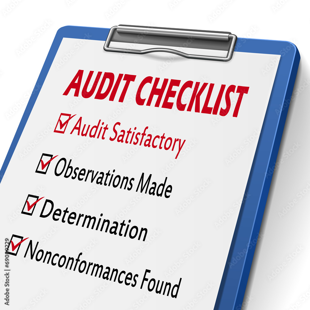 audit checklist clipboard Stock Vector | Adobe Stock