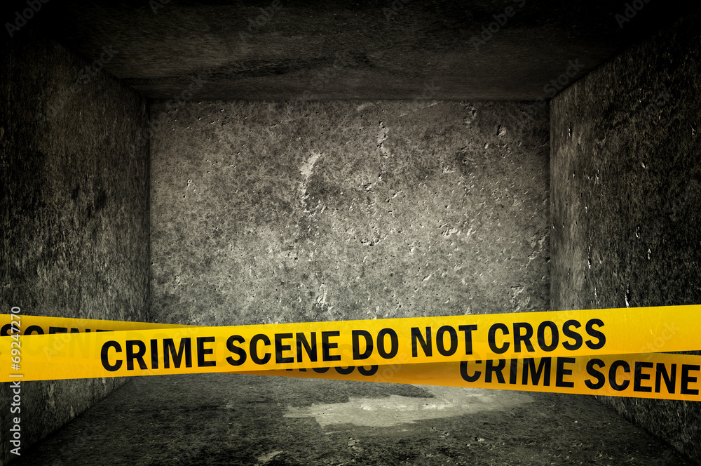 Photo & Art Print Crime Scene Do Not Cross, Bits and Splits